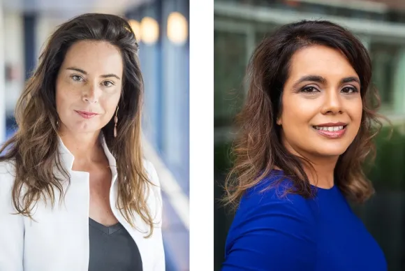 Judith Coster en Shequita Kalloe in Raad van Toezicht Alzheimer Nederland | Alzheimer Nederland